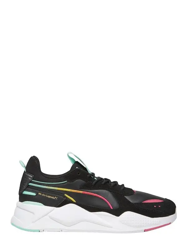 PUMA Rsx We Are Legends Mas Camp - Puma Black/salmon/electric Peppermint