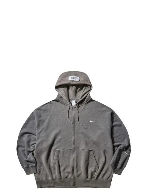 Nike X Martine Rose Full-zip Hoodie - Charcoal Heather