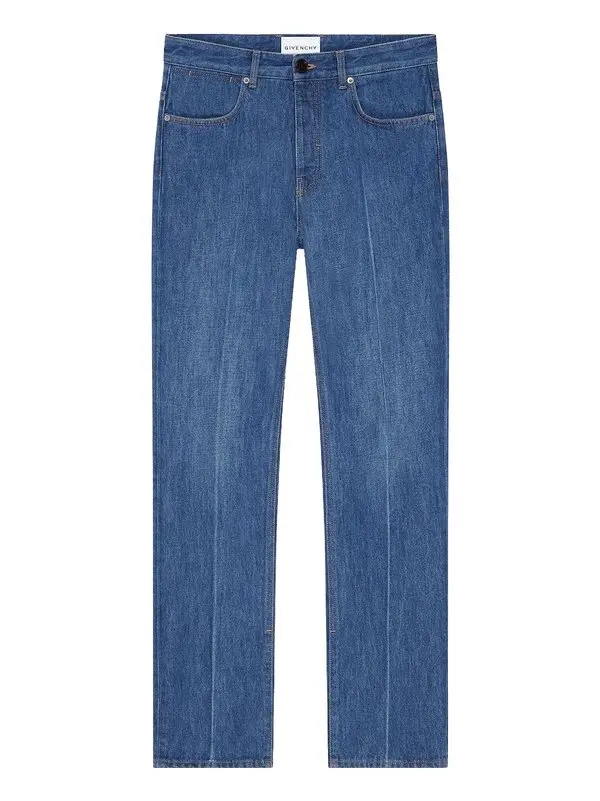 Givenchy Straight Fit Denim Pants - Blue