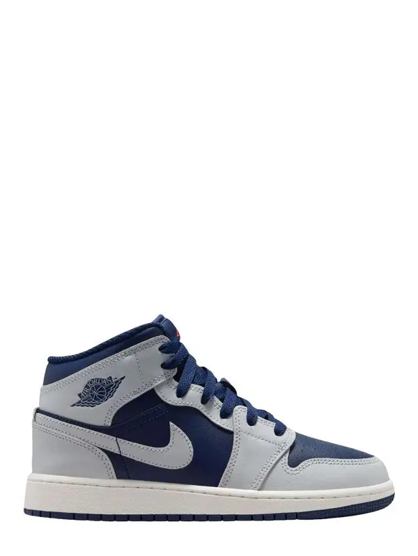 JORDAN 1 Mid Gs - Blue