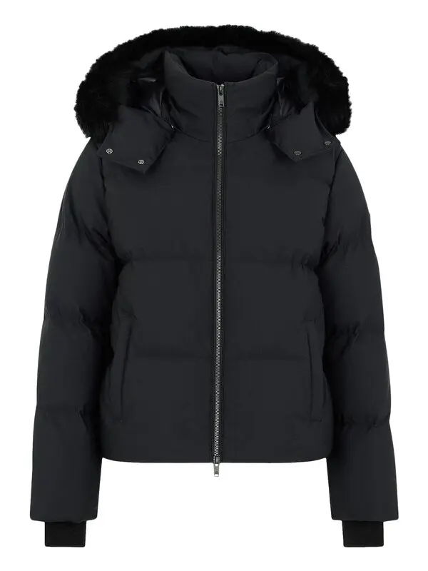 Moose Knuckles Misti Puffer Coat - Black