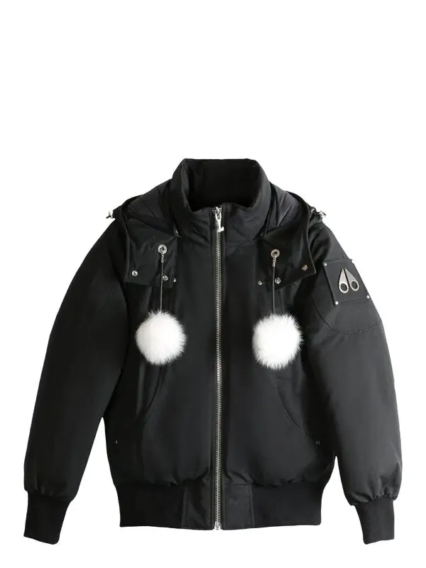Moose Knuckles Debbie Bomber Jacket - Black