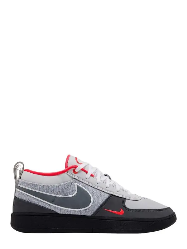Nike Book 1 Solar Red Sneakers - Grey