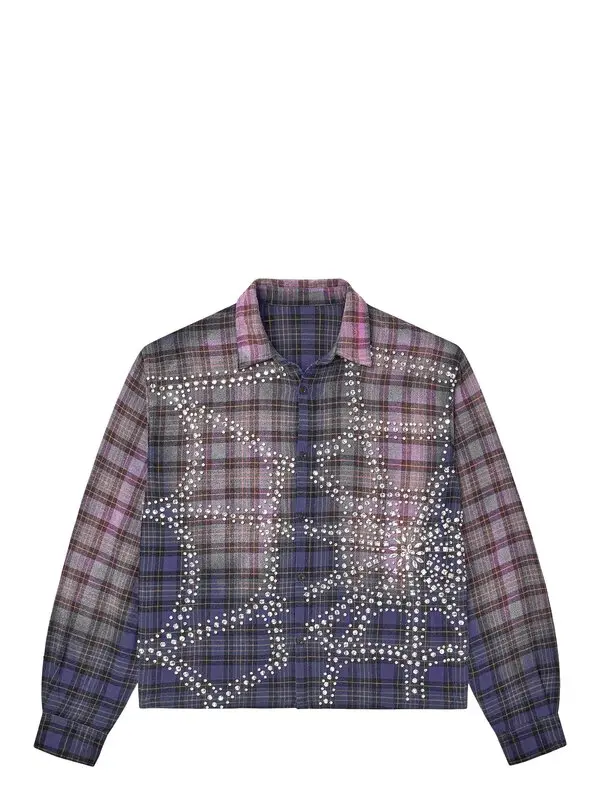 VALE FOREVER Inferno Flannel - Blue