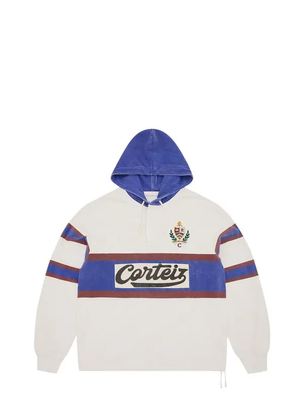 CORTEIZ Winger Hooded Rugby - White