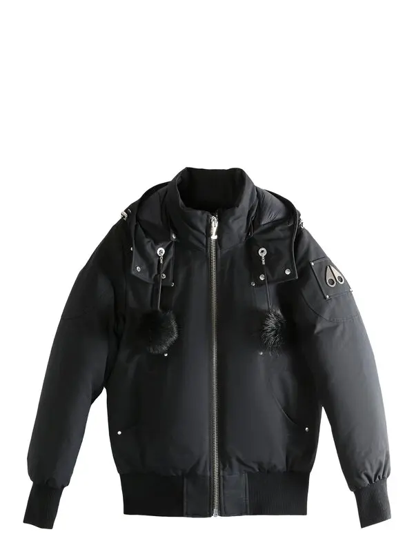 Moose Knuckles Debbie Bomber - Black