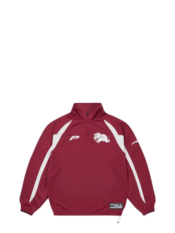 PALACE Palabama Quarter Zip - Red