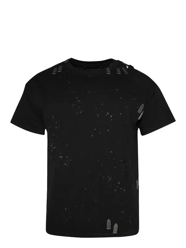 WHO DECIDES WAR BY EV BRAVADO Hardware Short-sleeve - Black
