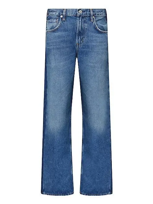 Citizens Of Humanity Lindz Straight-leg Denim Jeans - Liro (md Indigo)