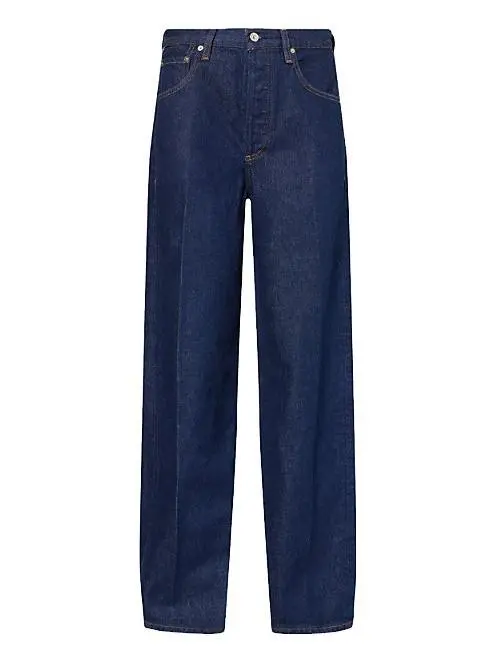 Citizens Of Humanity Ayla Baggy Wide-leg Denim Jeans - Ahmerst
