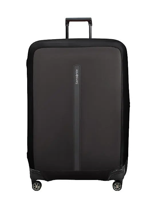 SAMSONITE ACCESSORIES Extra-large Foldable Stretch-woven Luggage Cover - Black