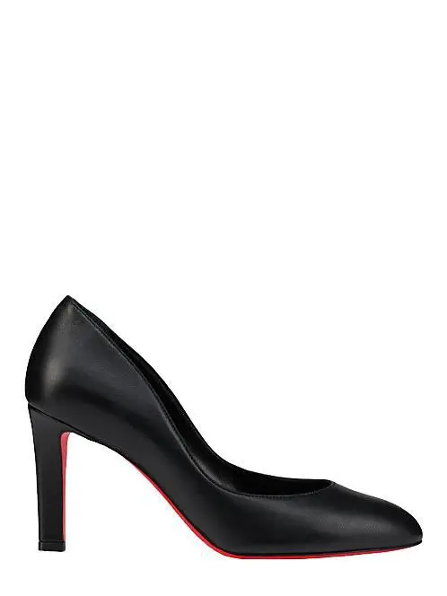 CHRISTIAN LOUBOUTIN Fannylove 85 Nappa Leather Heeled Courts - Black/lin Black