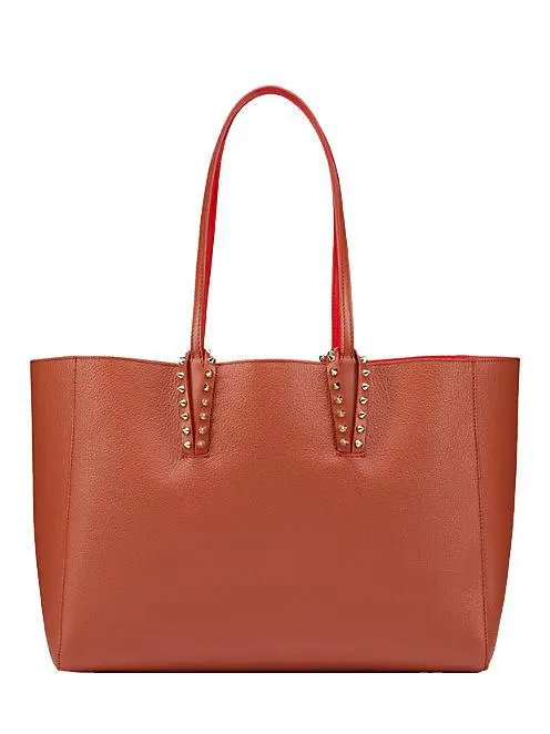 CHRISTIAN LOUBOUTIN Cabata Soft Small Calf-leather Tote Bag - Palio/gold