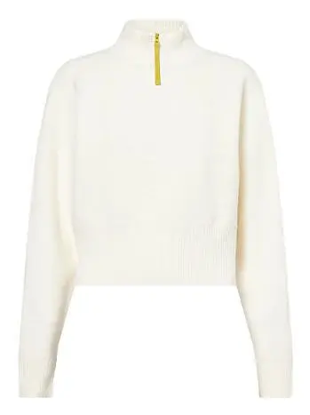 The North Face Half-zip Knitted Jumper - White Dune