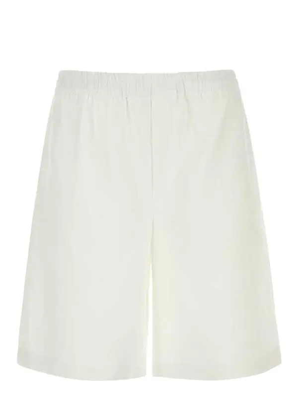 Gucci Linen Bermuda Shorts - White