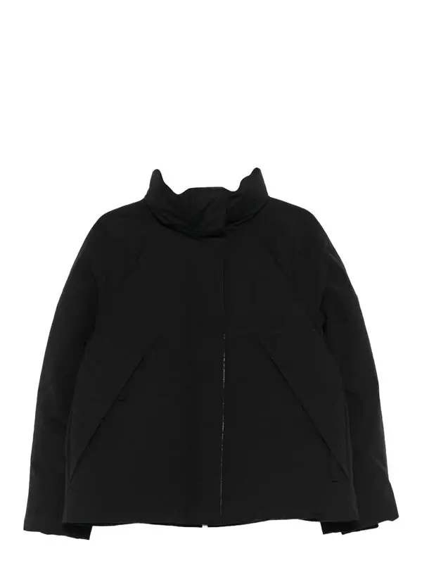 Herno Down Jacket With Metallic Lining - Black