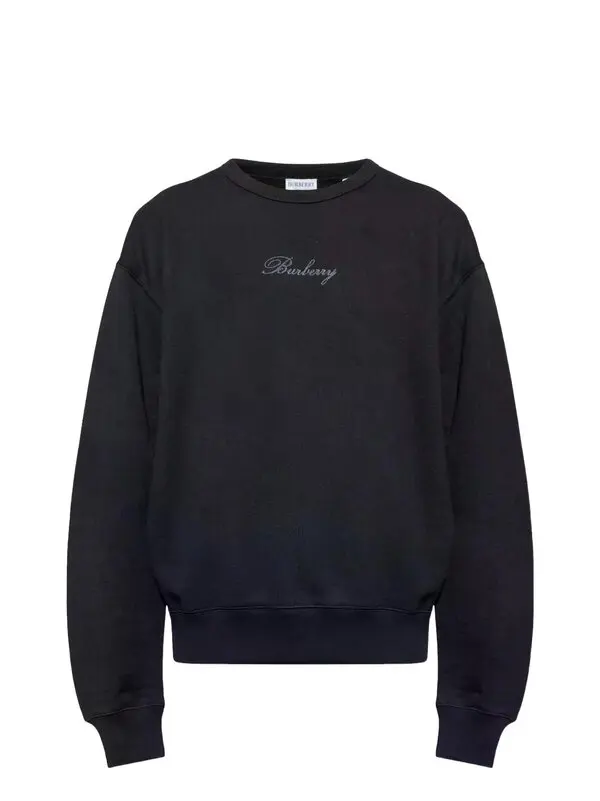 Burberry Logo Sweatshirt - Black