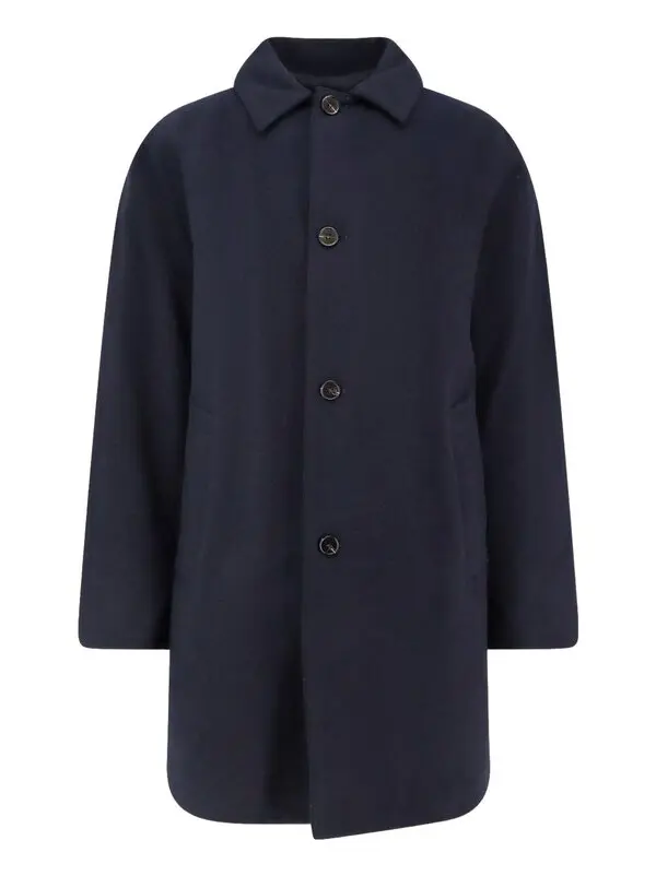 PALTO' Classic Overcoat - Blue
