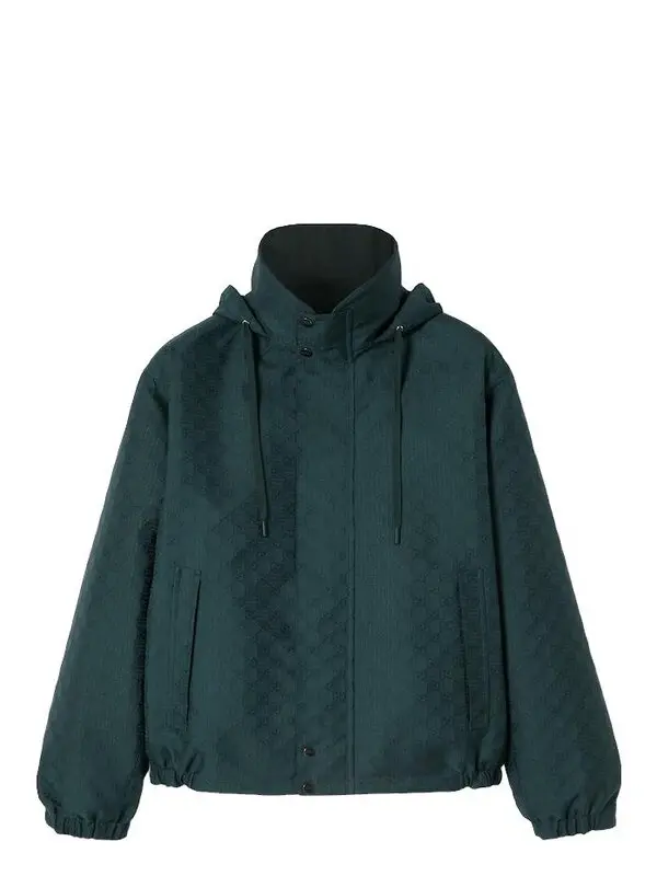 Gucci Reversible Cotton Ripstop Zip Jacket - Blue