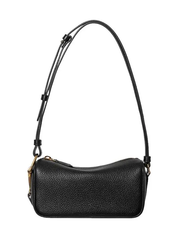 Gucci Half Horsebit Mini Shoulder Bag - Black