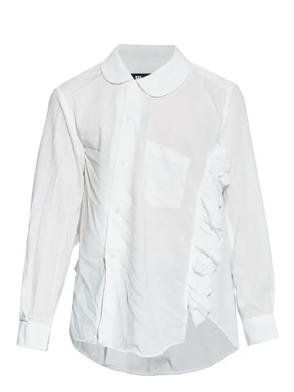 Comme Des Garçons Ruffled Shirt - White