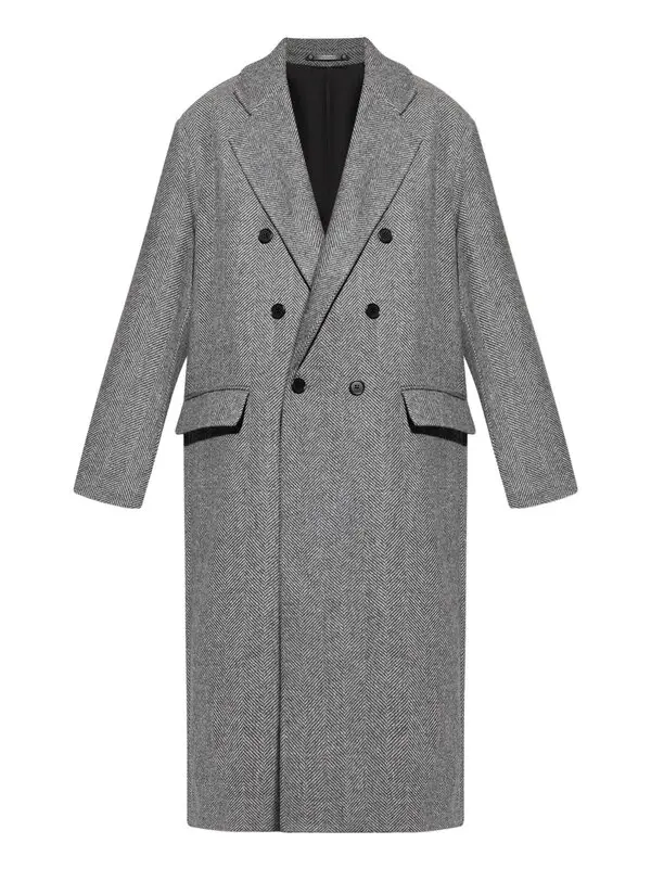 ALLSAINTS Ezra Overcoat - Grey