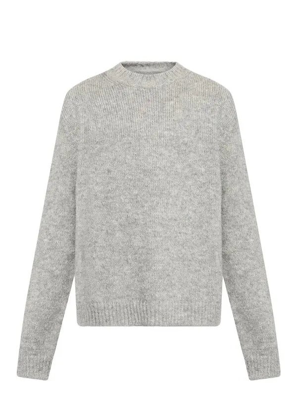 JIL SANDER Crew Neck Sweater - Grey