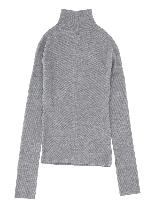 BOSS Turtleneck Sweater - Grey