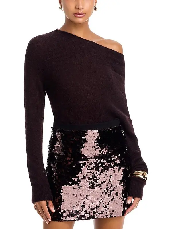 A.L.C. Freya Top - Dark Umber