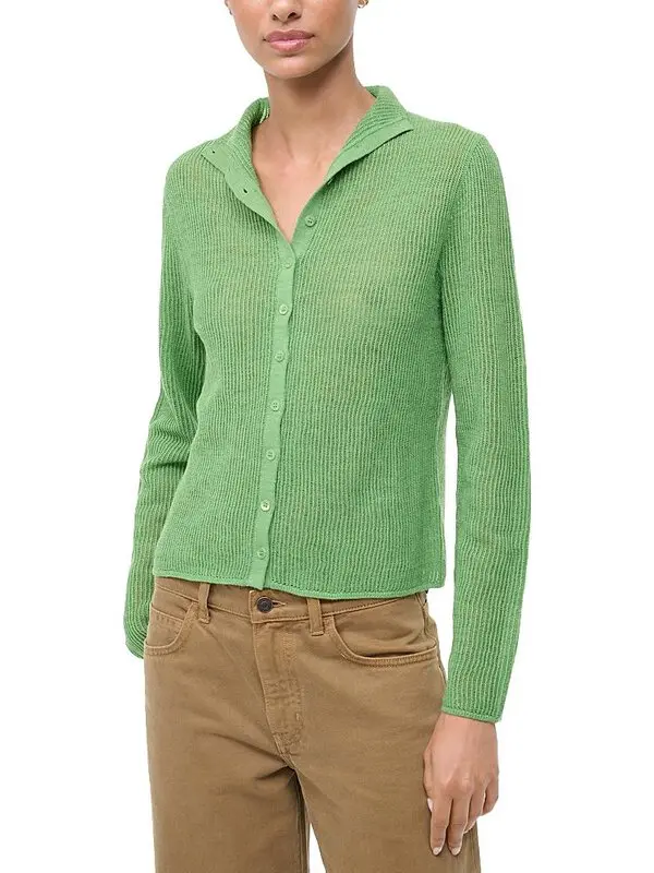 Staud Marianne Sweater - Leaf