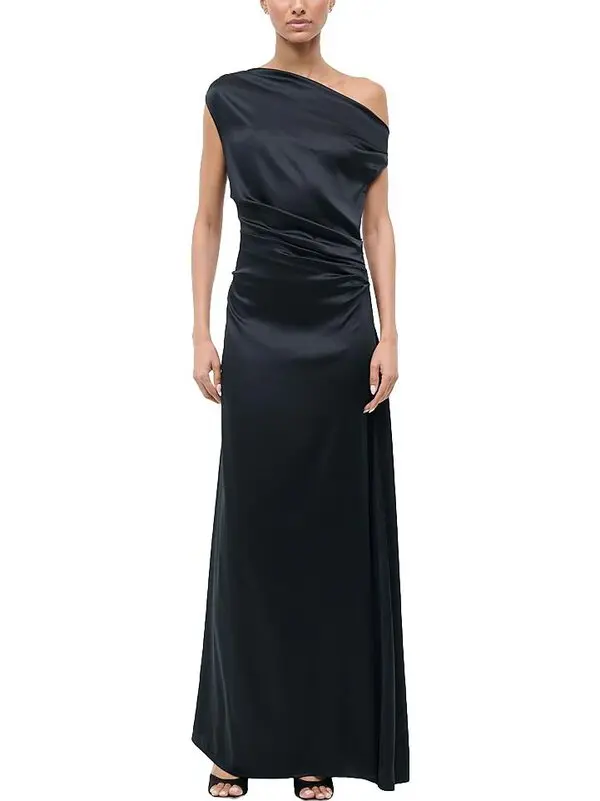 Staud Phare Silk Dress - Black