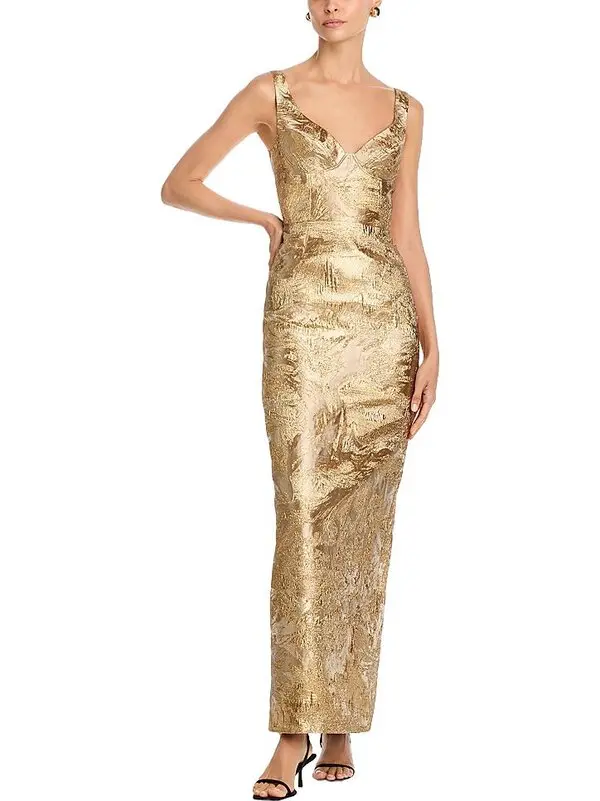 Simkhai Viella Gown - Gold