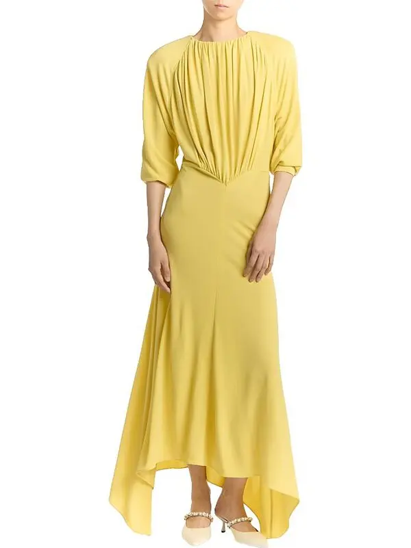 Stella McCartney Crepe Jersey Dress - Mimosa