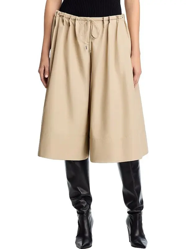 Brandon Maxwell Sutton Long Shorts - Dune