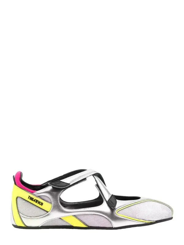 Attico Floor 01 Ballet Flats - Silver