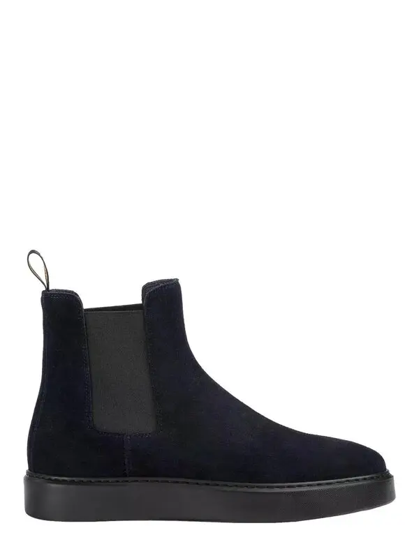 DOUCAL'S Suede Ankle Boots - Blue