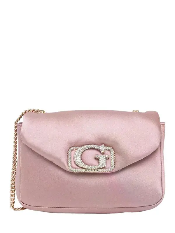 Guess Mini Embellished Cross Body Bag - Pink
