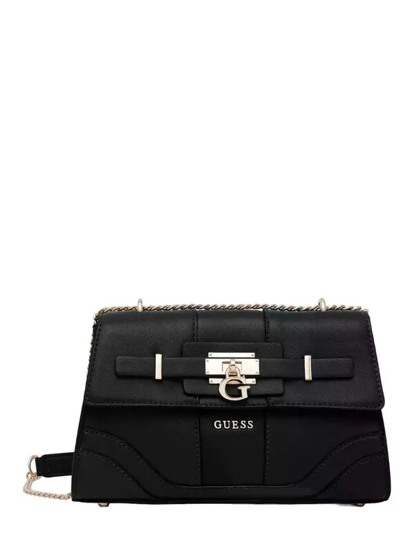 Guess Greyson Shoulder Bag - Black