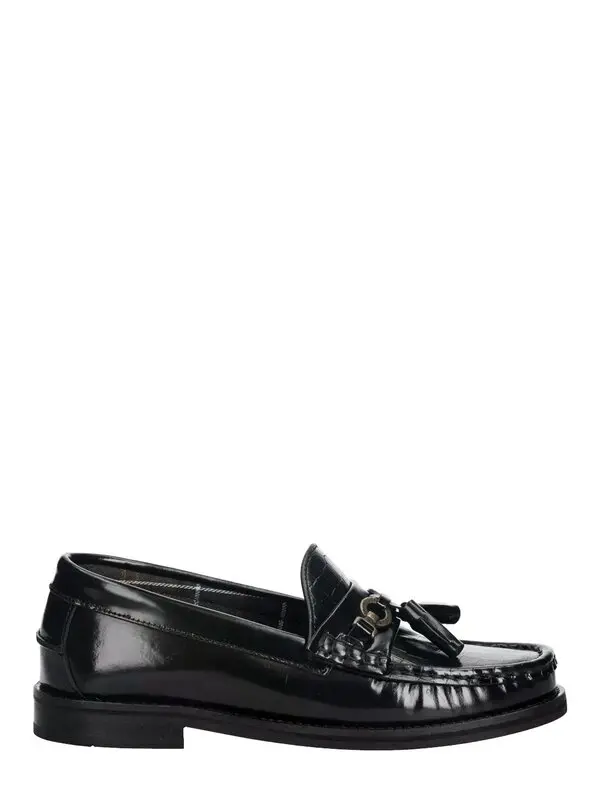 Barbour Jen Loafers - Black