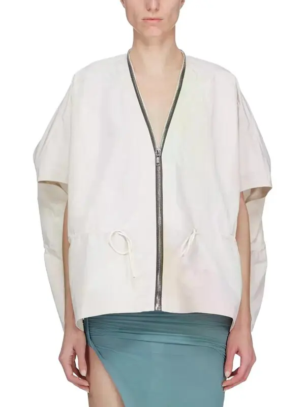 Rick Owens Zip-front Jacket - Neutrals