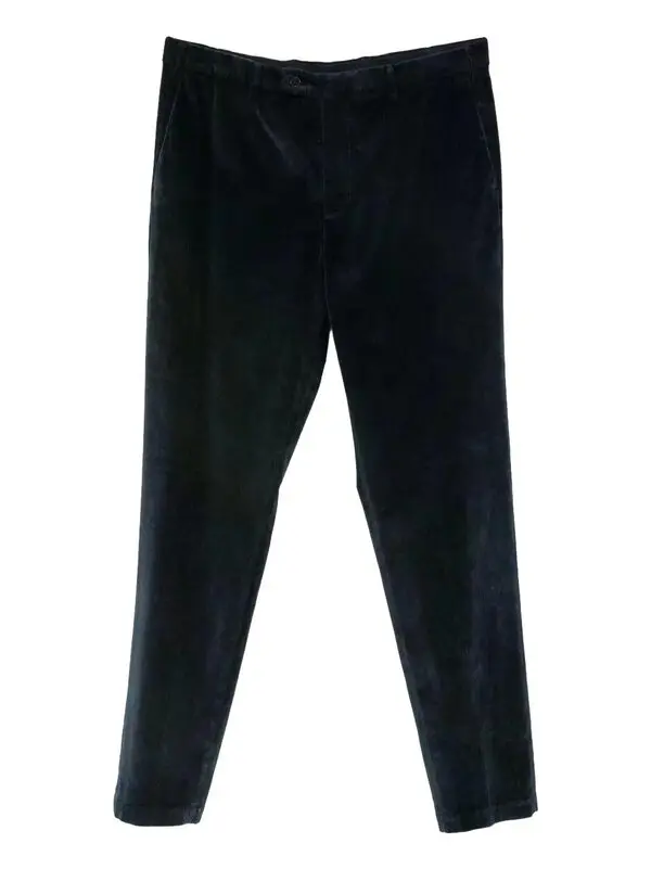 MICHAEL COAL Cotton Corduroy Trousers - Blue