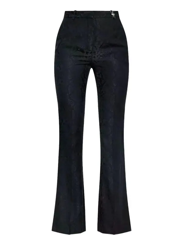 Versace Medusa-plaque Trousers - Black