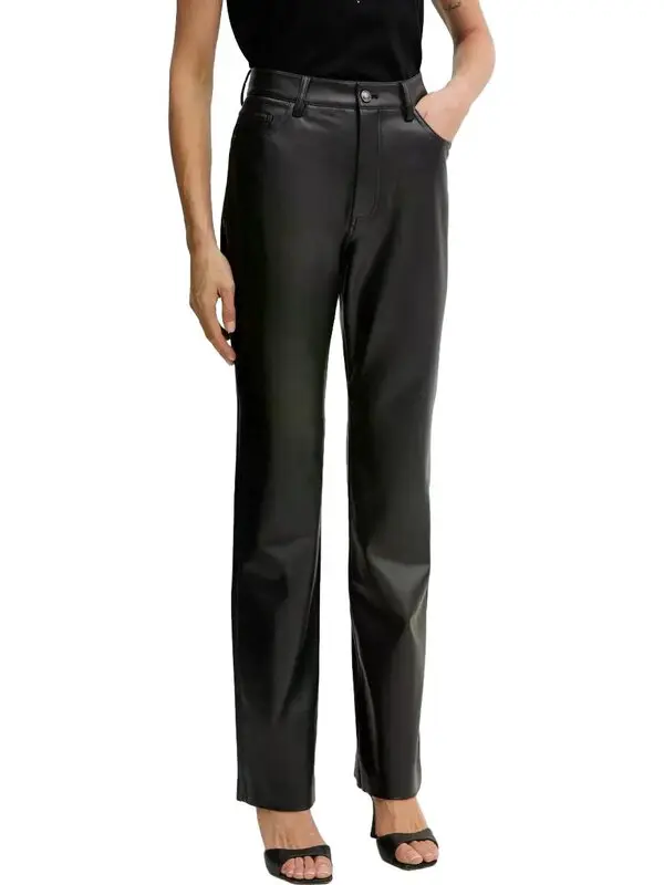 Guess Button-fastening Trousers - Black