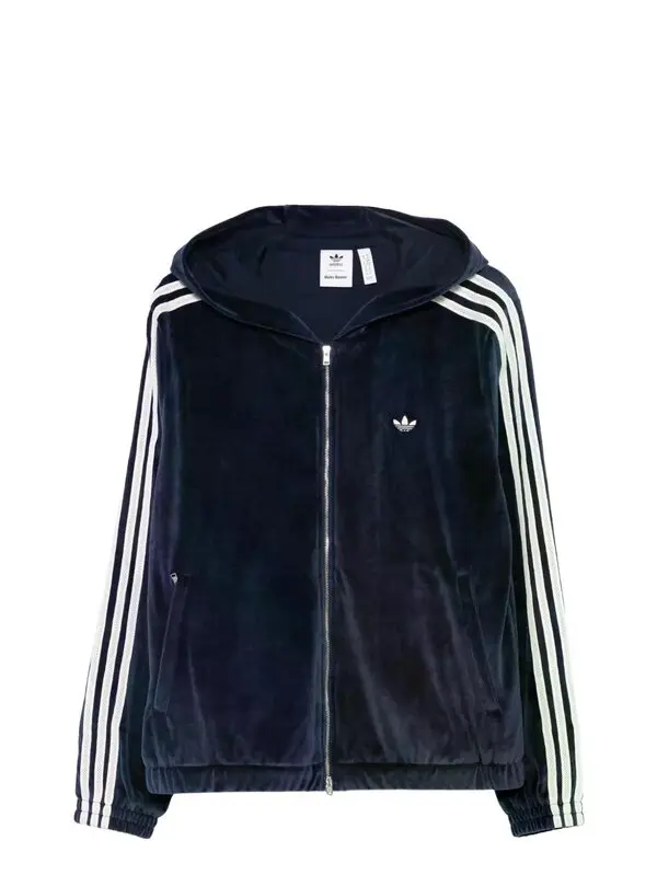 Adidas X Wales Bonner Zip-up Sweater - Blue