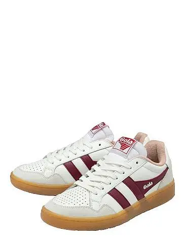 Pink Gola Eagle '86 Sneakers - White,ivory