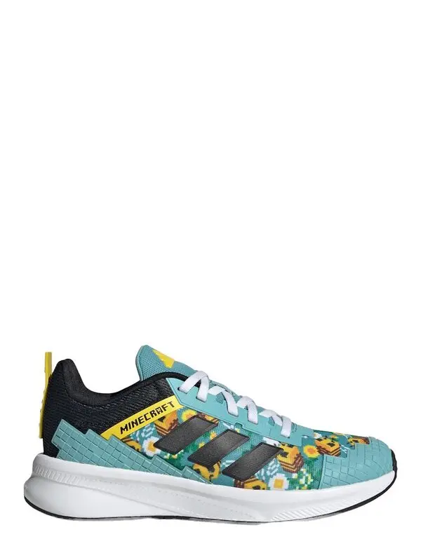 Adidas Fortarun 4.0 Minecraft Sneakers - Mint Ton/core Black/yellow
