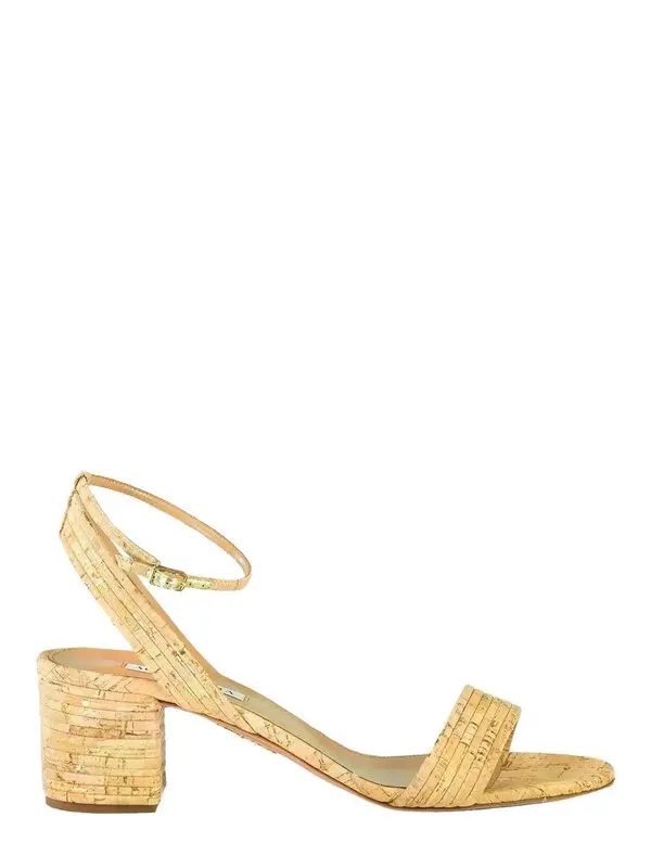 AQUAZZURA 50mm Sundance Sandals - Neutrals