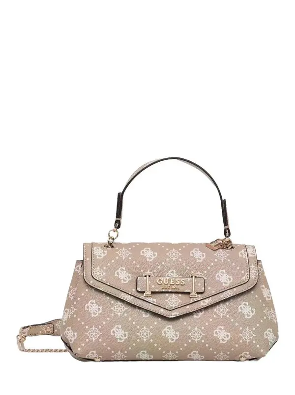 Guess 4g Monogram-pattern Tote - Neutrals
