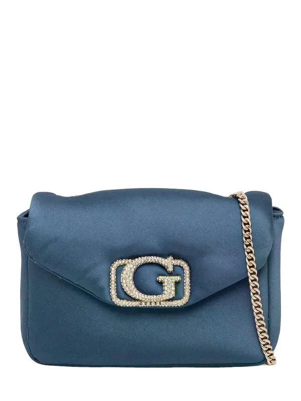 Guess Mini Embellished Cross Body Bag - Blue
