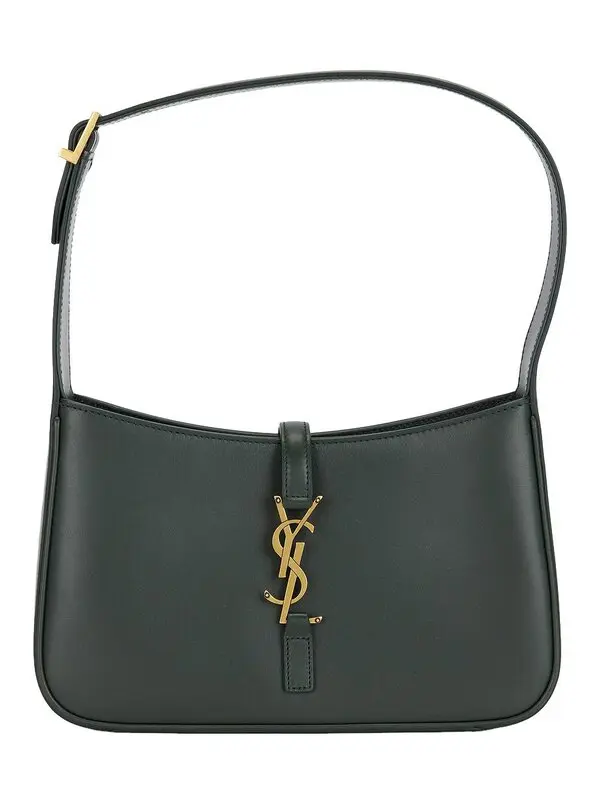 Saint Laurent Le 5 A 7 Hobo Bag - Vert Fonce